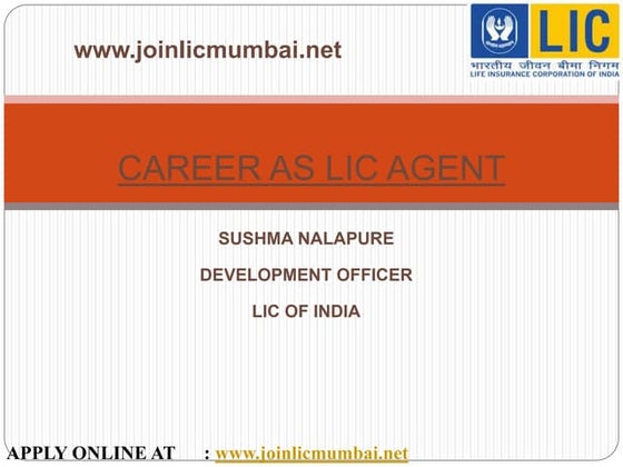 LIC Agents presentation | PPT