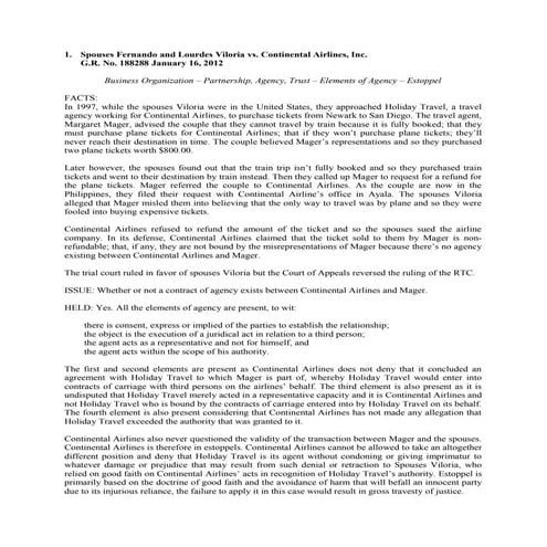 Agency case digests | DOC