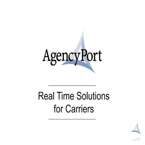 About AgencyConnect | PPT