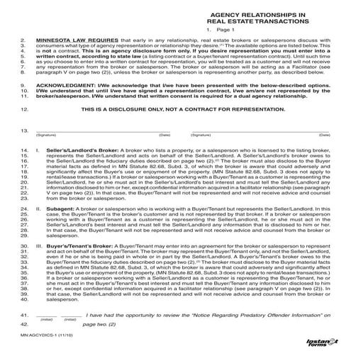 Ad 2 - disclosure (2) regarding re relationship (selling firm to buyer ...
