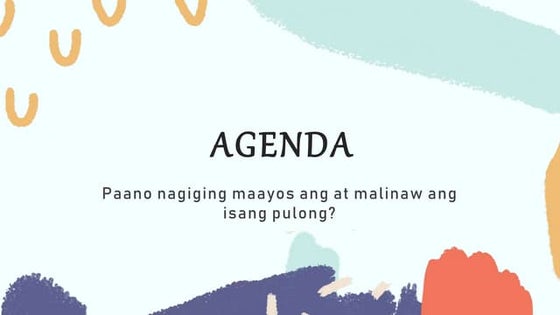 ADYENDA lesson in Filipino sa Piling Larang | PPTX