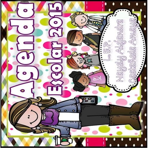 Agenda escolar-motivos-melonheadz-2015-2016-opción1 | PDF