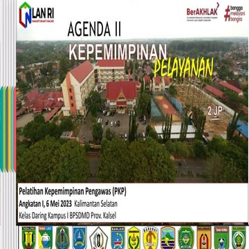 Agenda 2 bahan tayang Materi cpns power point latsar | PPTX