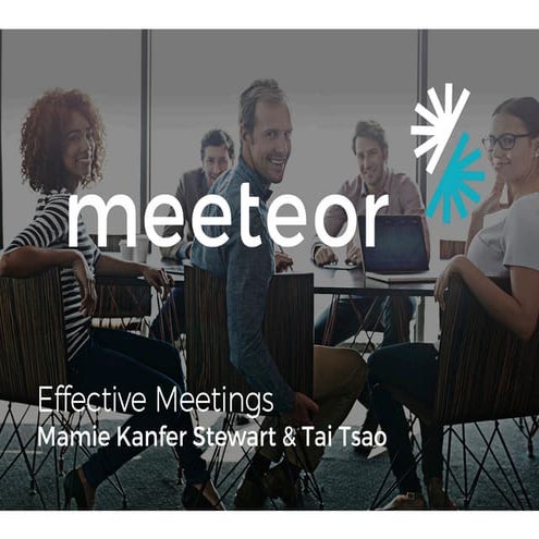 Effective Meeting Preparation - Plan a Thoughtful Agenda | PPT