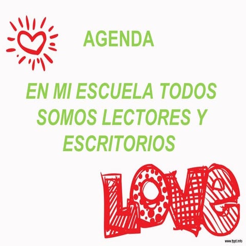EN MI ESCUELA TODOS SOMOS LECTORES Y ESCRITORES | PPT