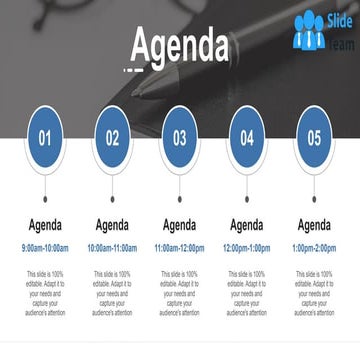 Agenda Powerpoint Slide Design Ideas