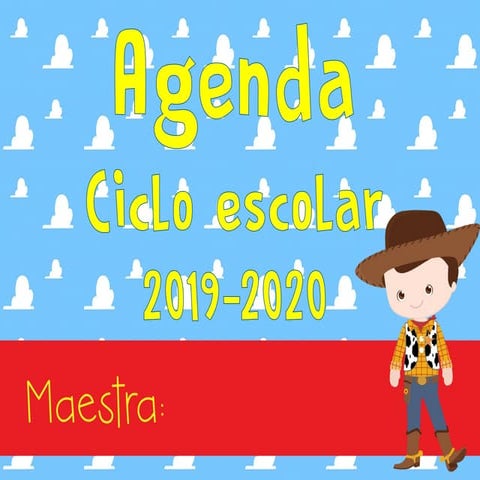 Agenda Toy Story GRATIS Ladybug Ediciones .pdf