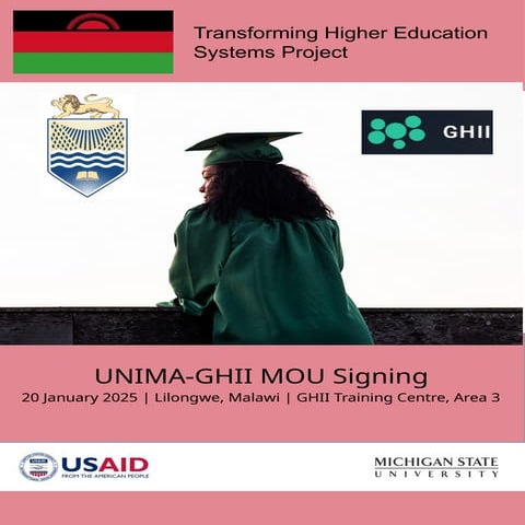 Agenda_UNIMA_GHII signing of memorundum pptx | PPTX