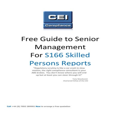 A general guide to s166 reports | PDF