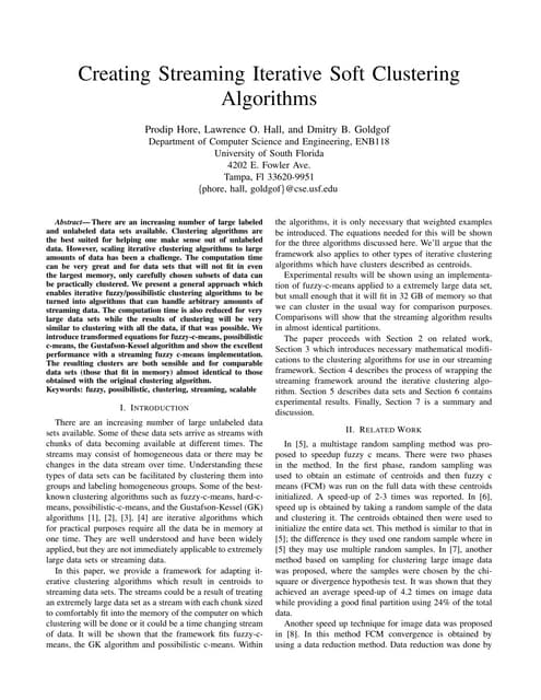 A General Weighted Fuzzy Clustering Algorithm Pdf