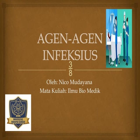 agen infeksius dan pengertian agen infeksi | PPTX