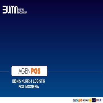 bisnis prosepktif beersama agen pos.pptx