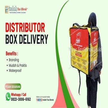 WA/TELP : 0822-3006-6162, Penjualan Box Delivery Cake And Bakery ...