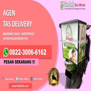 TELP/WA : 0822.3006.6162, Distributor Tas Delivery Lasagna, Distributor ...