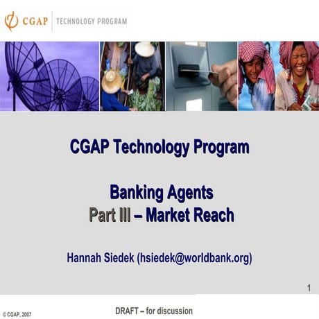 CGAP Technology Program - Agents marketreach | PDF
