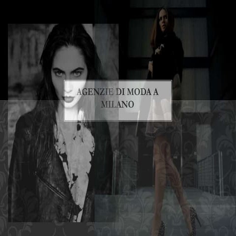 Agenzie Moda Milano Serie | PPT