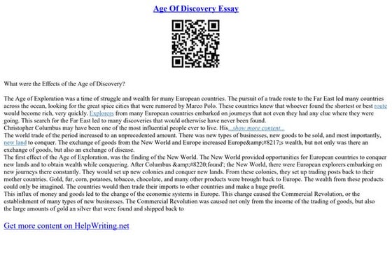 The Three G's: God, Gold, and Glory | PPT | Adventure Travel | Travel Type