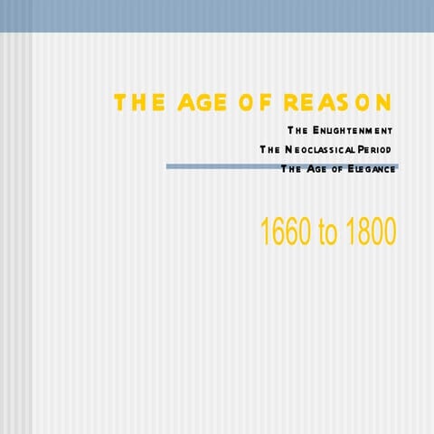 Age of enlightenment | PPT