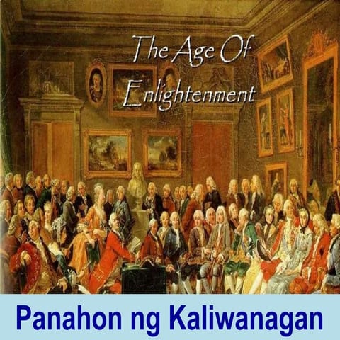 Age of enlightenment | PPTX