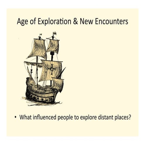 The Colonial Age of Exploration | PDF