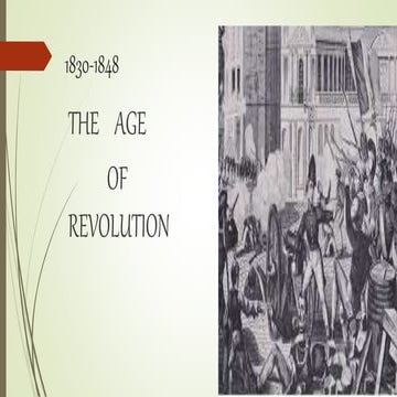 Age of revolution priyanka | PPT