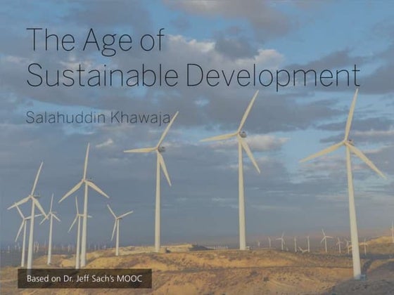 Introduction to sustainability | PPTX