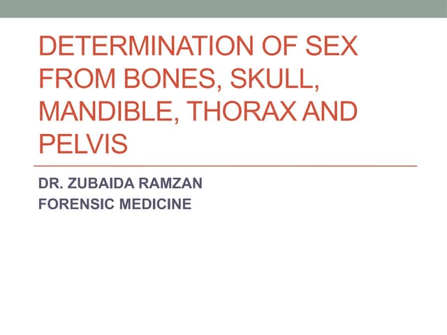 sex determination through human skull.pptx