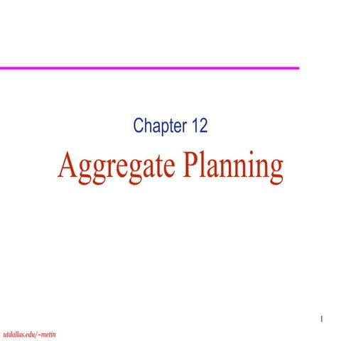Operations Management notes aggregate.ppt