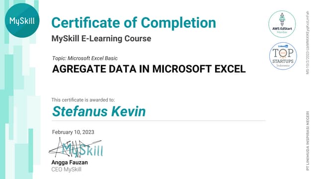 Aggregate Data In Microsoft Excelpdf