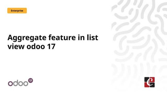 How To Create Dynamic Tree View In Odoo 17 - Odoo 17 Slides | PPT How To Create Dynamic Tree View In Odoo 17 - Odoo 17 Slides | PPT