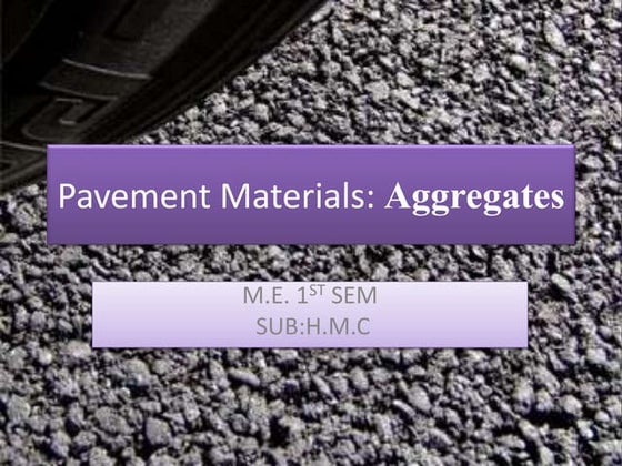 Dense Bituminous macadam | PPTX