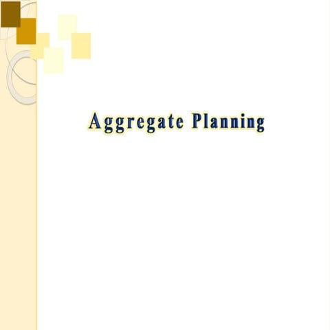 Aggregate planning.ppt