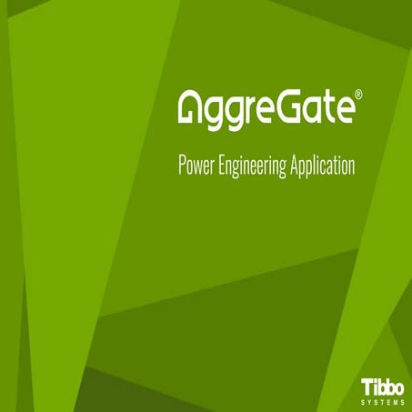 AggreGate Power Engineering Application | PPTX | Internet of Things ...