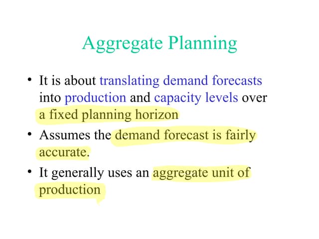 Production planning control ppt | PPTX