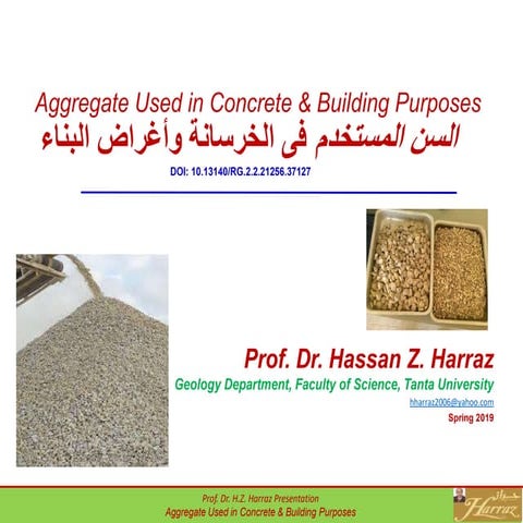 Aggregate used in concrete and building purposes | PDF