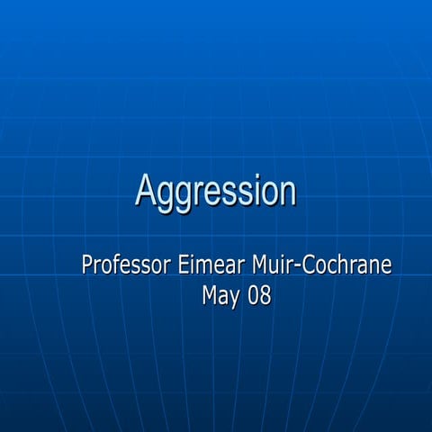 Aggression | PPT