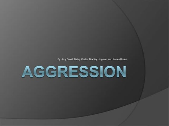 Aggression.ppt