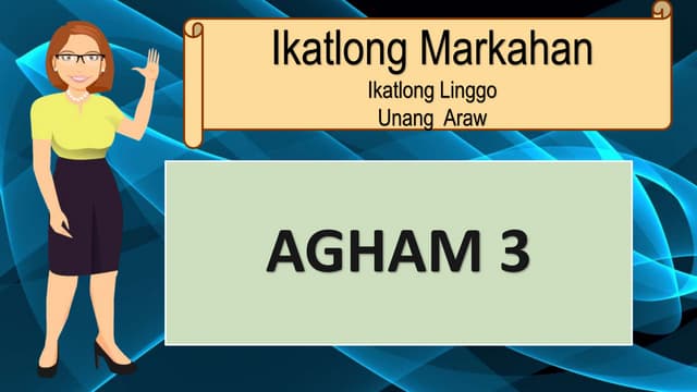 Filipino 3 yunit iii aralin 3 paggamit nang tama ng salitang kilos o pandiwa | PPTX