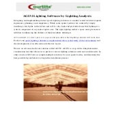 AGI32 Lighting Software by Lighting Analysts