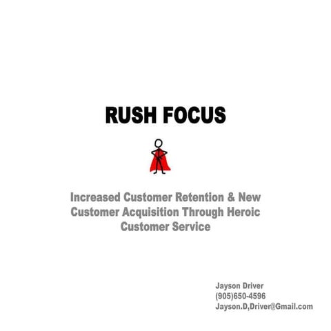 Industrial Distributor Growth Via Rush Order Focus | PPT