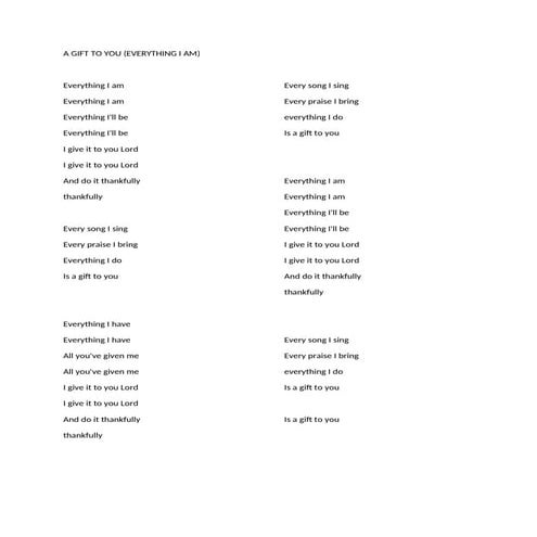 A_gift_To_ You_lyrics ( Christian Song for kids).doc