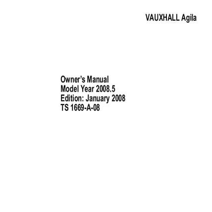 Agila jan2008 | PDF