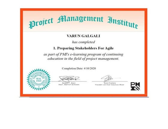 Lean six sigma certification Green Belt by TUV SUD- Varun Galgali | PDF ...