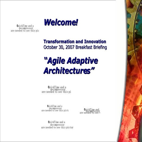 Agile Adaptive Architectures | PPT