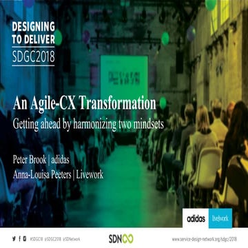 An Agile-CX transformation at Adidas | PDF