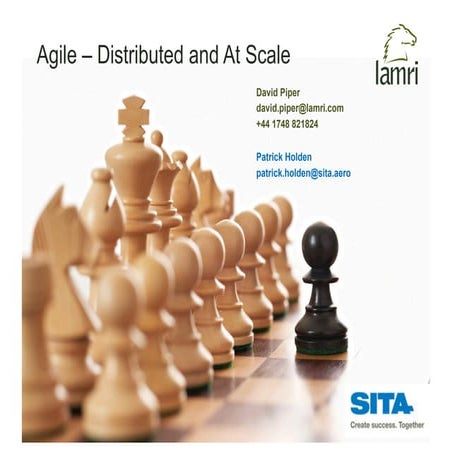 Agile - Distributed at Scale | PPT