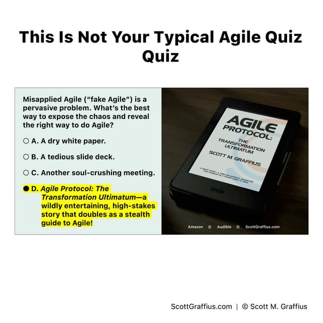 This Is Not Your Typical Agile Quiz Quiz | PDF