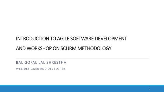 Key Steps in Agile Software Delivery Roadmap | PDF