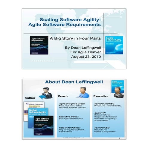 Agile software-requirements-agile-denver-pptx | PDF