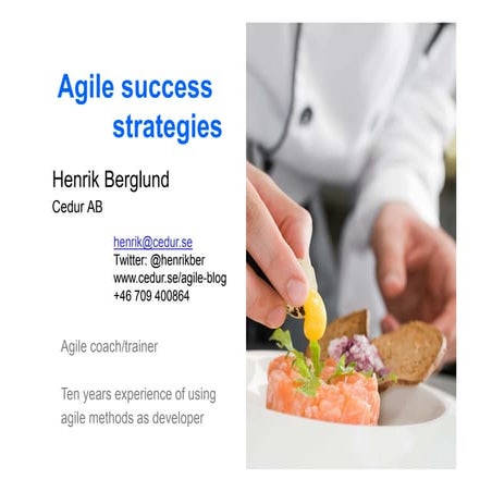 Agile success strategies | PDF